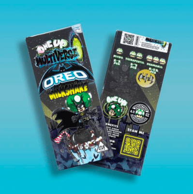One Up Multiverse Oreo Milkshake Bars 4g Best Price - SHROOM BARS DC